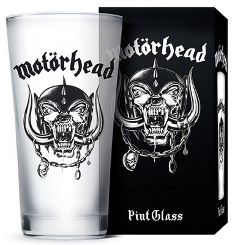 Motorhead Pint Glass (officially licensed) - Parallel Worlds