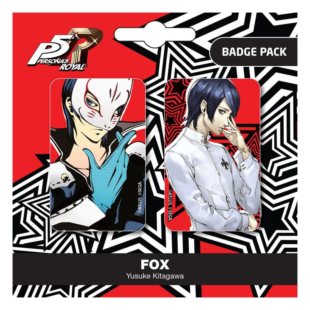 Persona 5 Royal - Fox (Yusuke Kitagawa) Badge Pack - Parallel Worlds