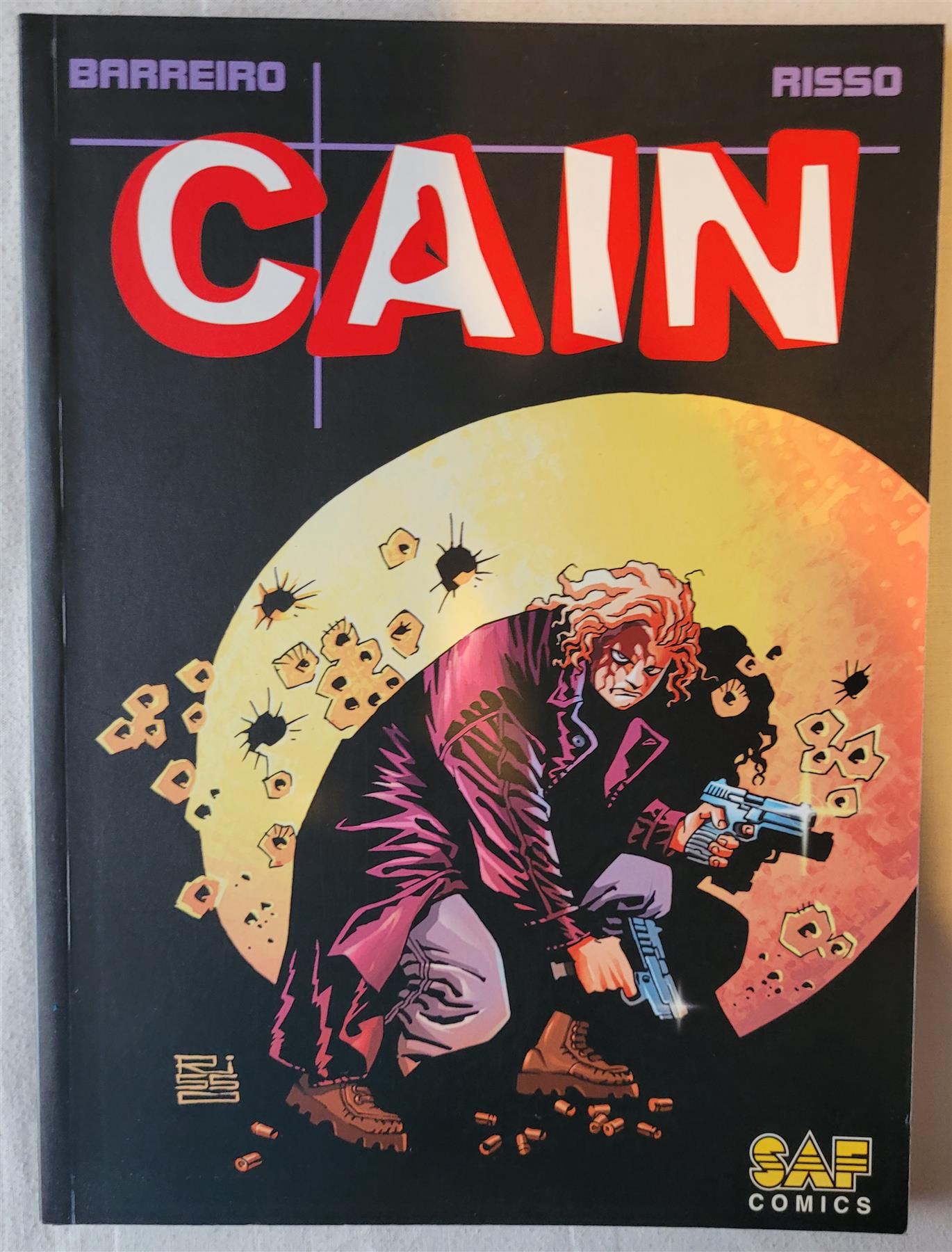 Cain Graphic Novel by Barreiro and Risso - Parallel Worlds