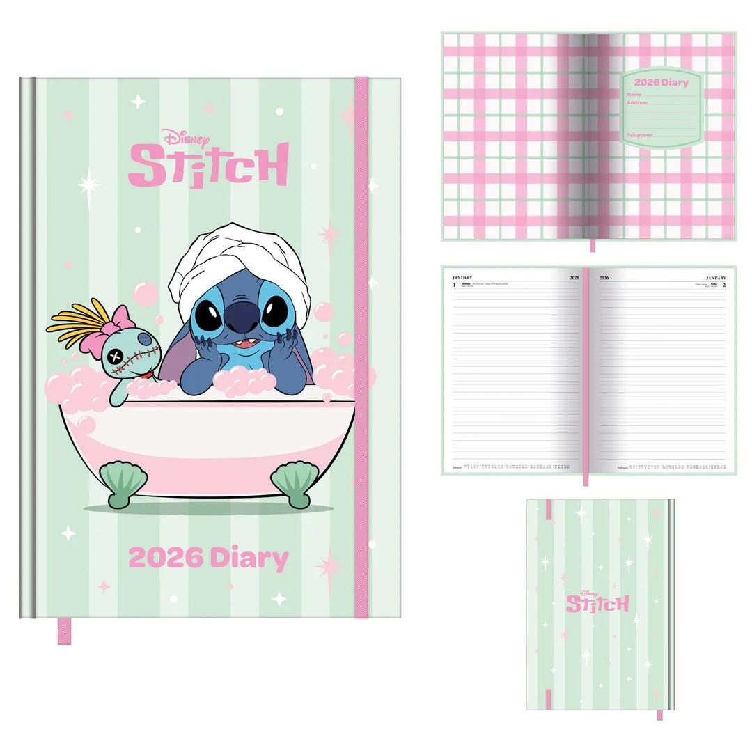 Lilo & Stitch A5 Diary 2026 - Parallel Worlds
