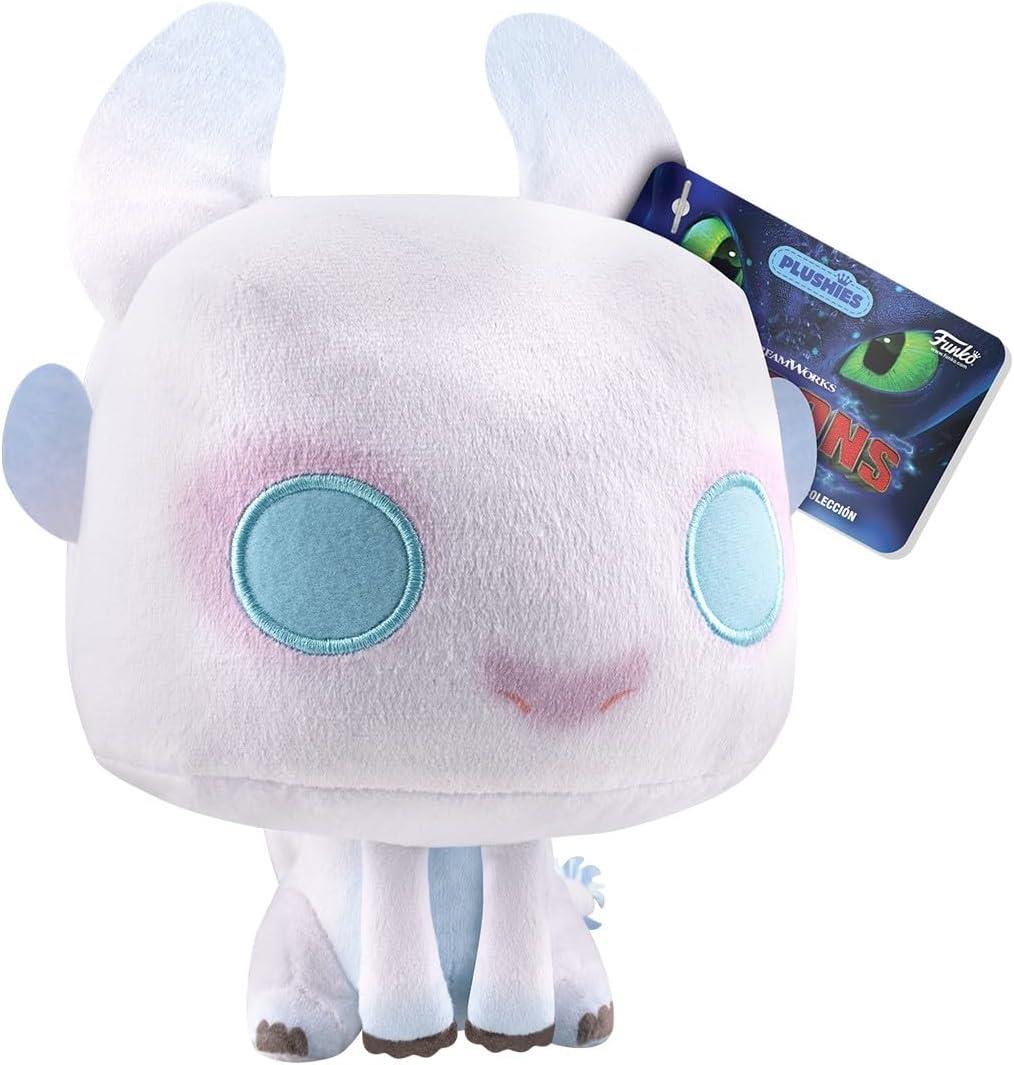 Dreamworks: How to Train Your Dragons - Light Fury Chibi 25cm Plush ...